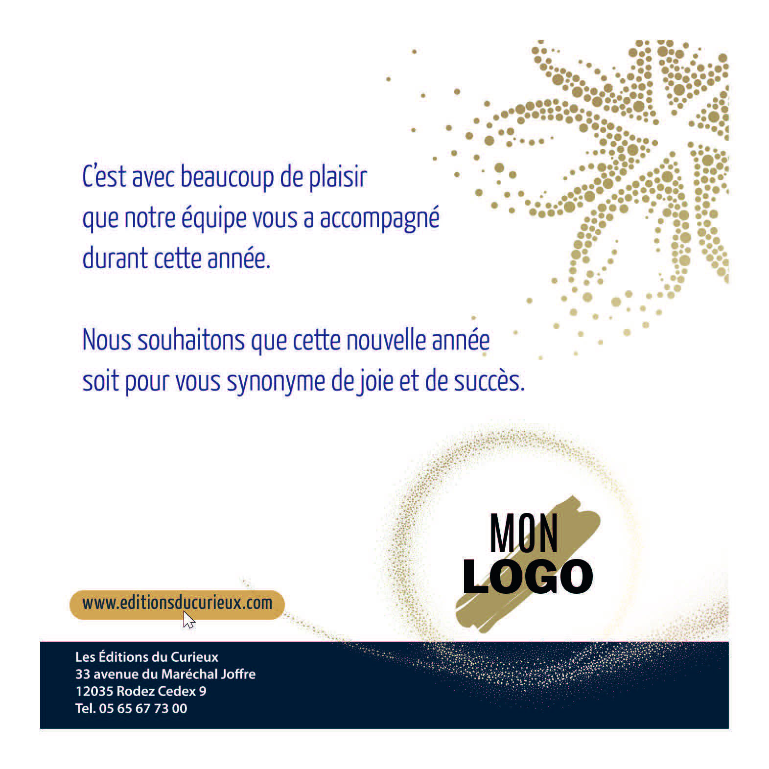 Texte de Voeux original & professionnel - Exemple de message entreprise