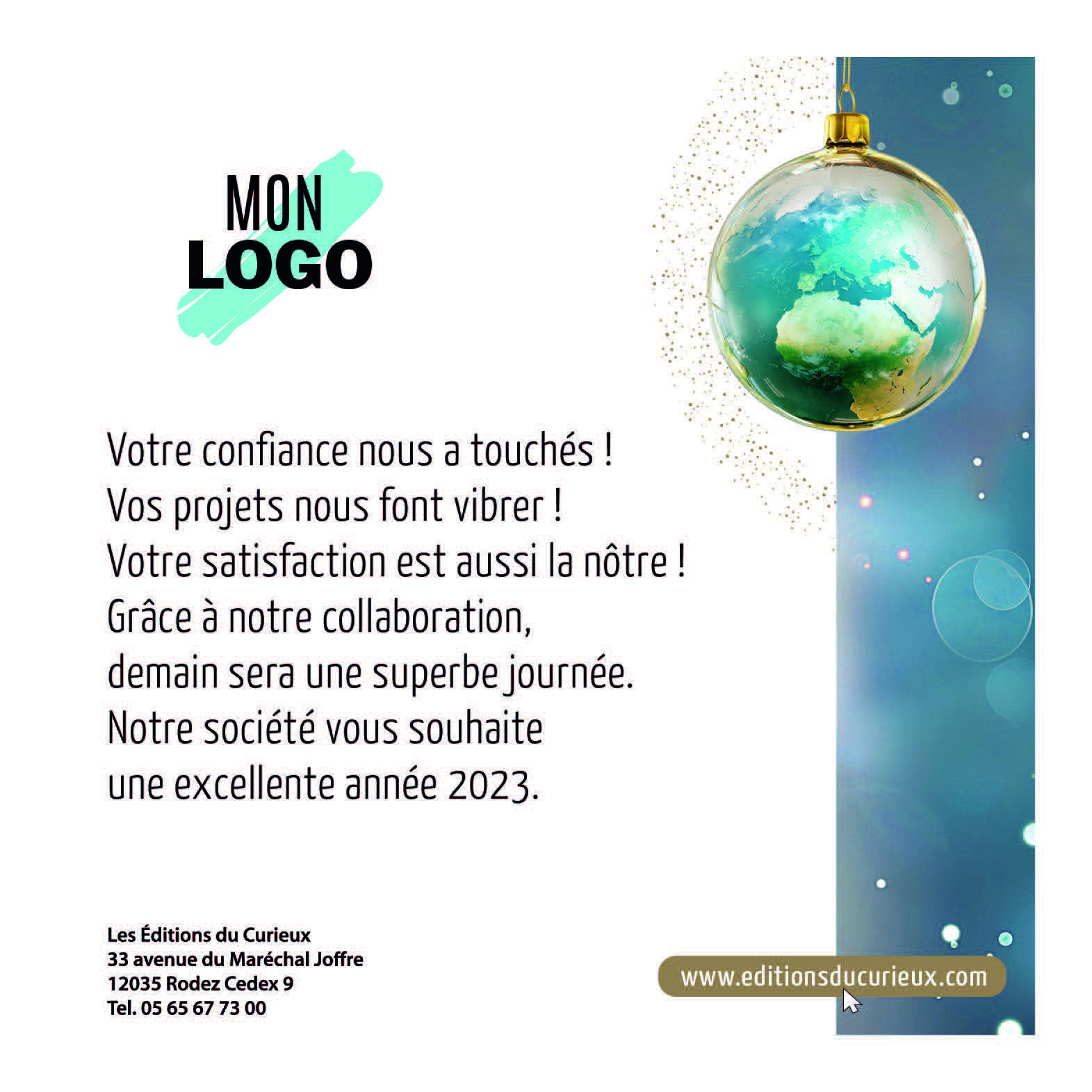 Texte de Voeux original & professionnel - Exemple de message entreprise